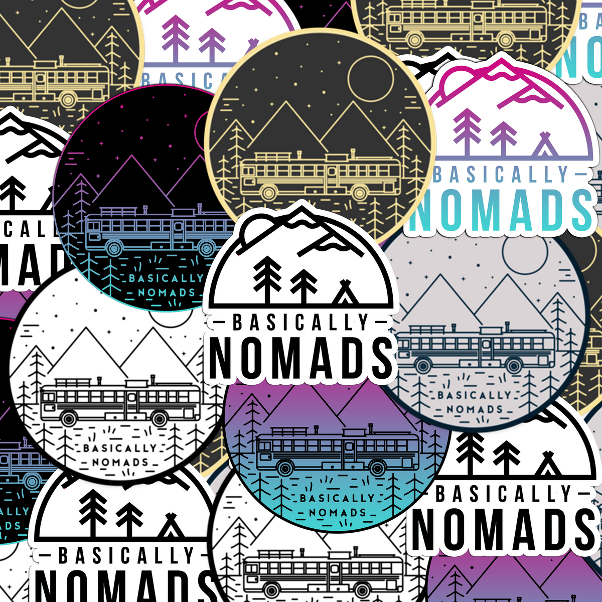 Stickers – Basically Nomads